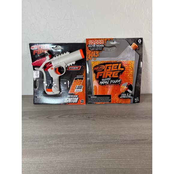 Hasbro | Toys | Nerf Pro Gel Fire Ignitor 000 Gel Rounds With Pouch Nib ...